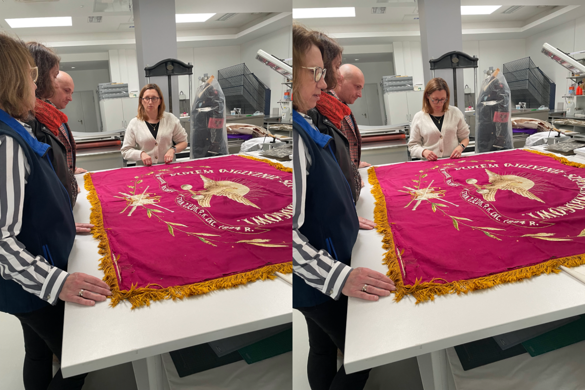 National Banner Restoration Project - Polish Falcons of America